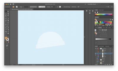 Gradient Mesh Tool Illustrator | Digital Illustration Part 2 - Amphibi ...