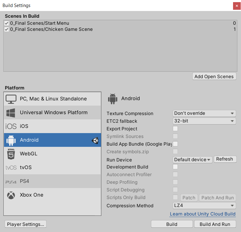 Article 7_28_Build Settings - AmphibiStudio - Immersive Media & Game ...