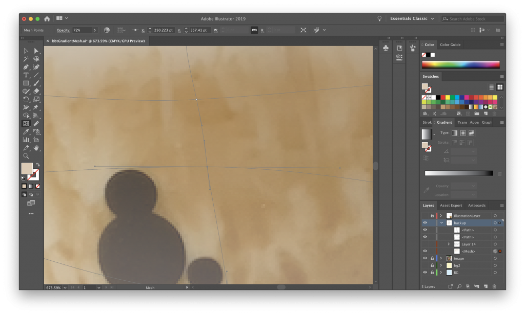 Digital Illustration Part 2: Gradient Mesh - AmphibiStudio - Immersive ...