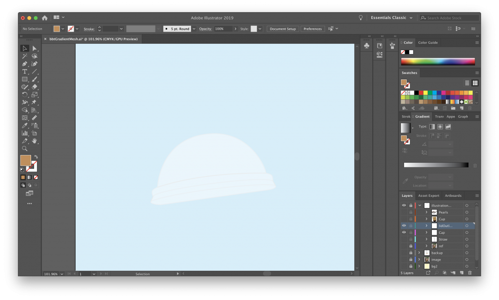 Digital Illustration Part 2: Gradient Mesh - AmphibiStudio - Immersive ...
